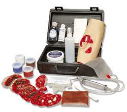 Manufacturer-Direct Moulage First Aid Trauma & Casualty Simulation Kits!!